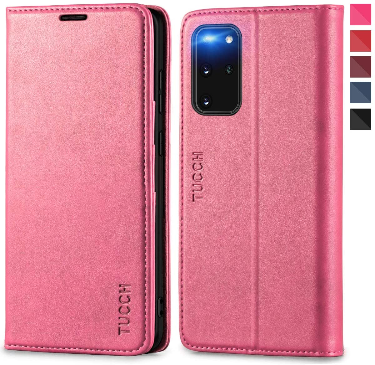 TUCCH Galaxy S20+ Case, S20 Plus Case, PU Leather Wallet Case with Card ...