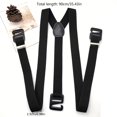 Vintage Novelty Suspender Stylish Unisex Suspenders Heavy Type ...