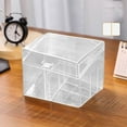 Acrylic Transparent Card Storage Box with Flip Cover | Multi ...