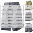 Agkizg Men's Shorts Solid Color Casual Cargo Loose Straight Leg 5 Inch ...