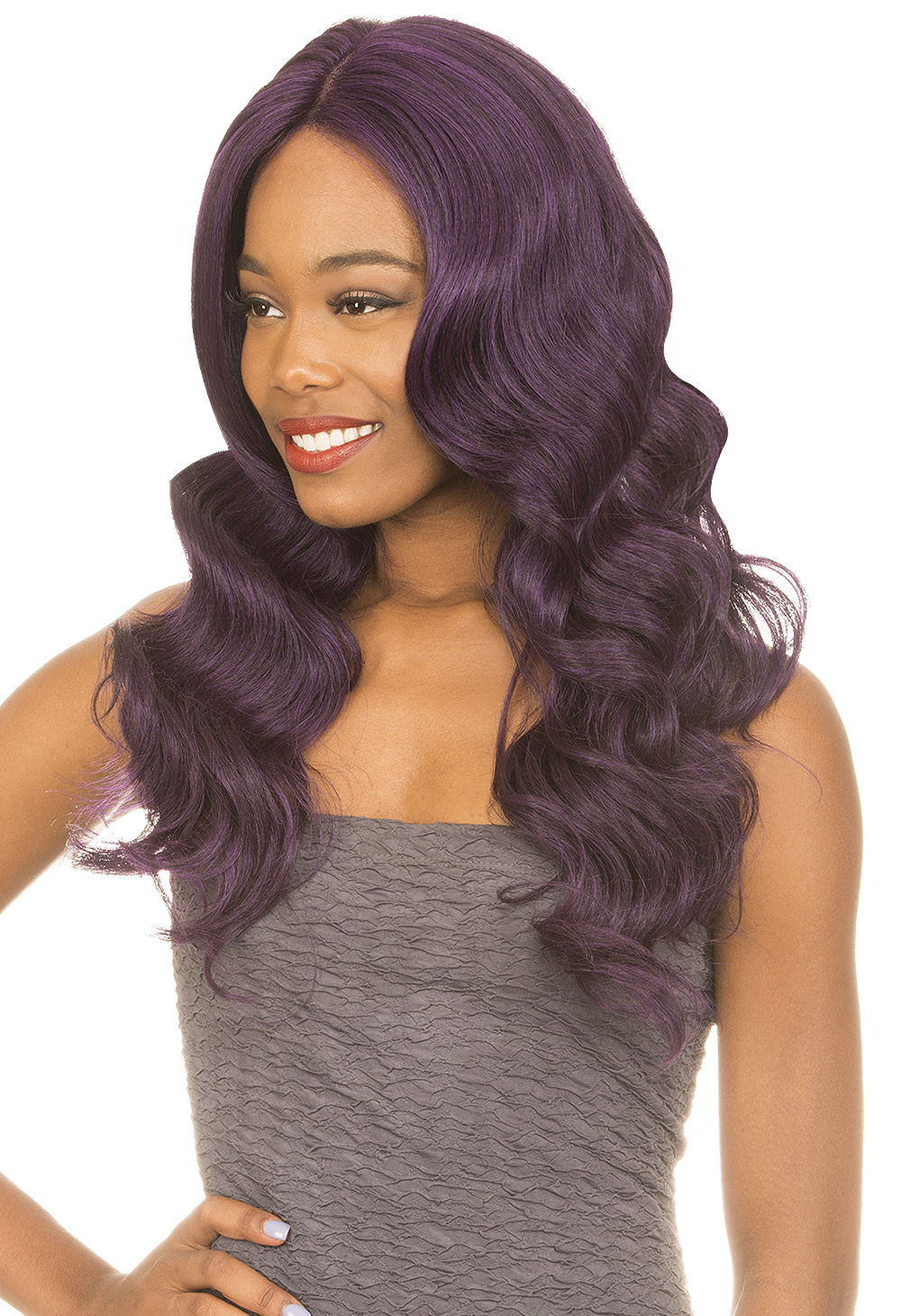Magic Lace U-shape Wig 14 (with Silk Base) - Color 2 - Walmart.com