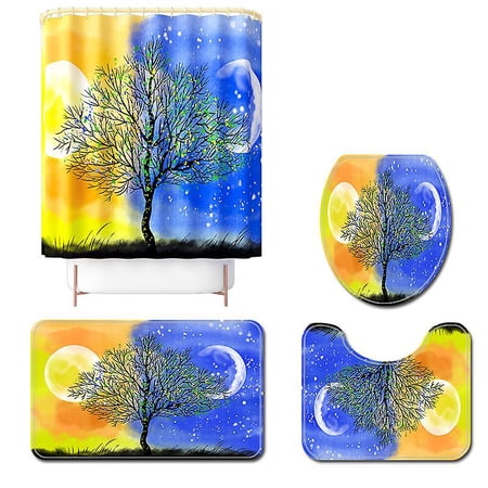 Mng Tree Of Life Printed Toilet Floor Mat | Walmart Canada