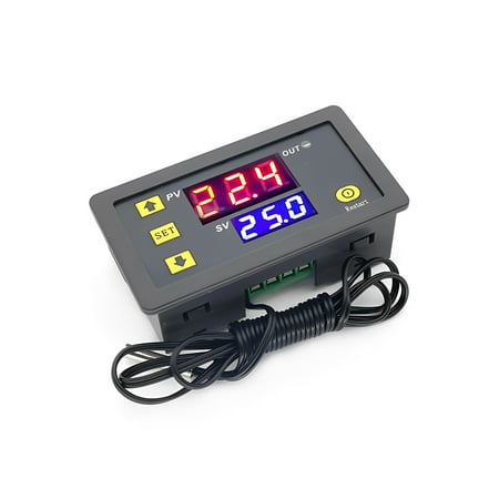 freestylehome Thermostat Temperature Control LED Adjustable Thermostats ...