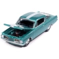 1965 Plymouth Barracuda Formula S Turquoise Metallic with White Stripe ...