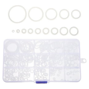 5pcs Clear Silicone Round Flat Washer Assortment Size 21x31x3mm Flat ...