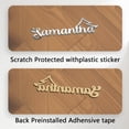 Custom Car Stickers, Custom Stainless Steel Grass & Trees Car Stickers ...