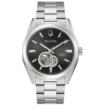 Bulova Men's Chronograph Diamond Accent Stainless Steel Watch 44mm ...
