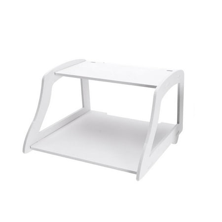 ITFABS Double-Layer Router Storage Rack TV Wall-Mounted Set-Top Box ...