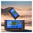 Solar Charge And Discharge Controller LCD Display Dual USB Automatic ...