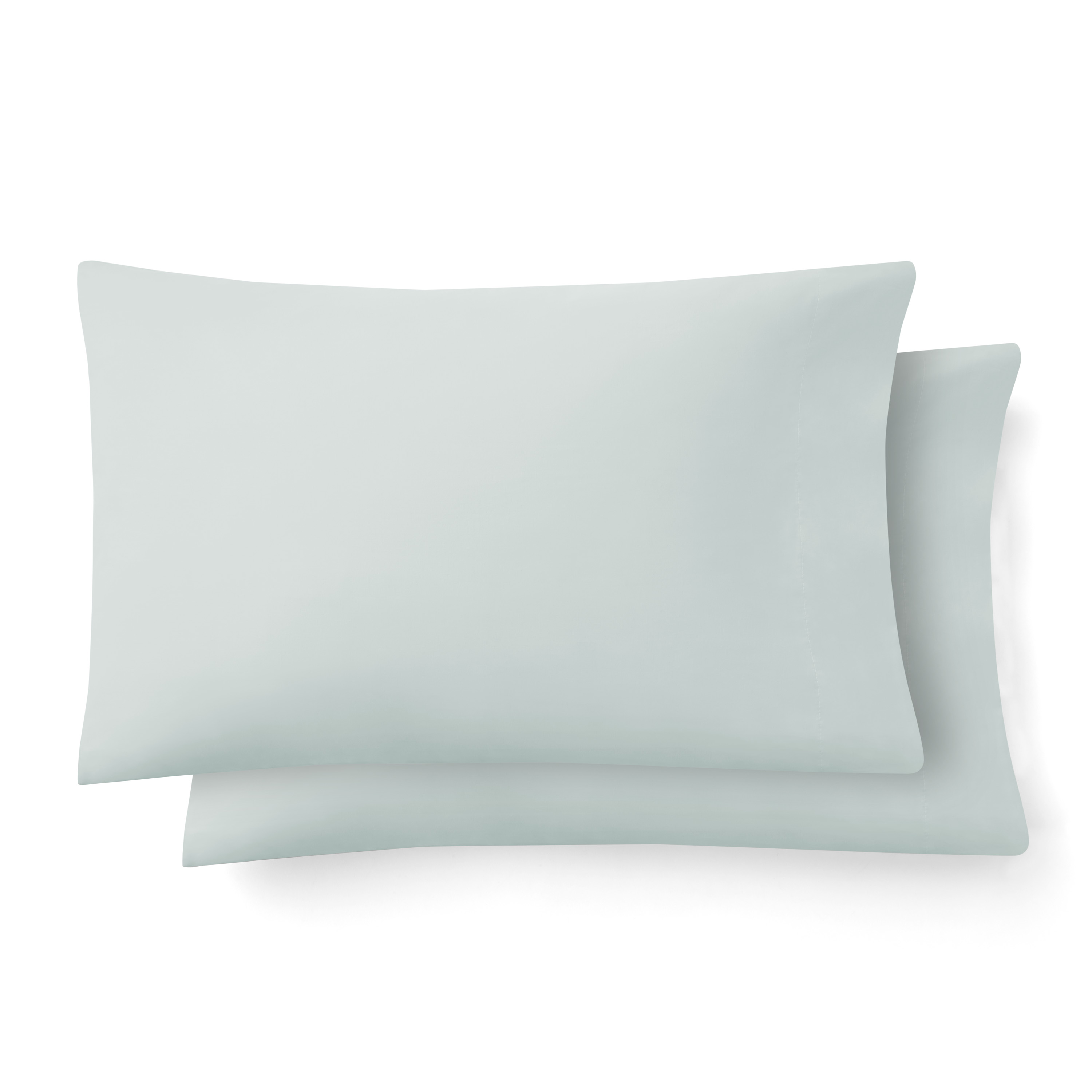 Mainstays 2-Piece 300 Thread Count Easy Care Percale Pillowcase Set, Teal Haze, King - Walmart.com