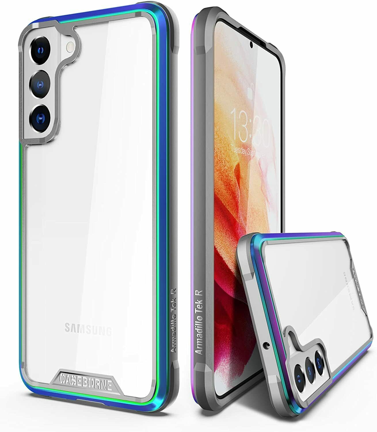 CaseBorne R Series Case for Samsung Galaxy S22+ Plus 5G Aluminum Frame ...