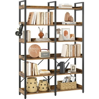 Winsome Wood Milan 3-Section Bookcase, Shelf, Walnut Finish - Walmart.com