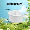 ACDANC Bird Feeder,2 Pcs Plastic Bird Food Feeder,Bird Water Cage ...