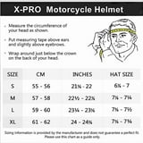 X-PRO Helmet Motorcycle Full Face Helmet! Adult Helmets, Street Bike ...
