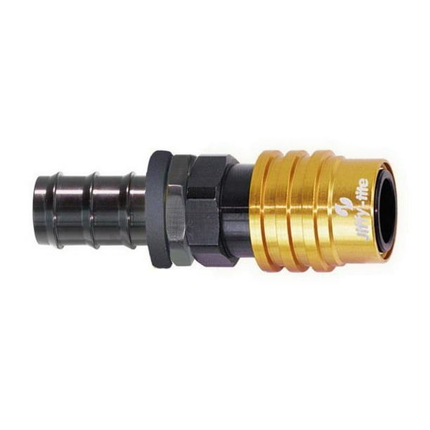 Jiffy-Tite JFT51508P Quick Connect N8 Male Push Lock to 8AN Socket ...