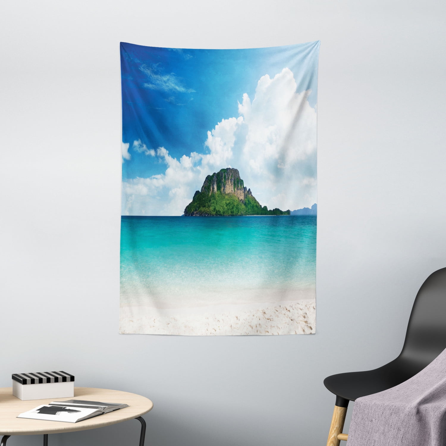 Ocean Island Decor Wall Hanging Tapestry, Poda Island in Thailand South ...