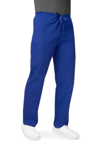 Adar Universal Mens Scrubs - Drawstring Tapered Leg Scrub Pants ...