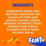 Fanta Orange Mini Fruit Soda, 7.5 fl oz, 10 Pack Soft Drink Cans ...