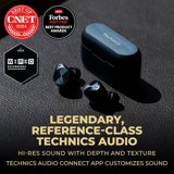 Technics EAH-AZ80-A Premium Hi-Fi True Wireless Bluetooth Earbuds with ...