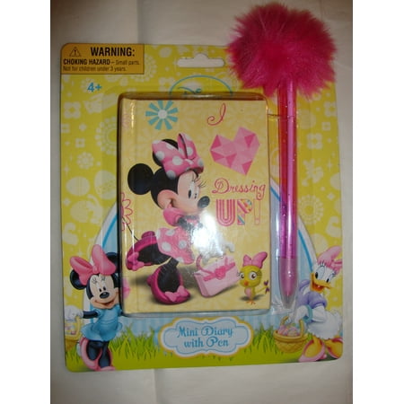Disney Minnie Mouse "Dressing Up!" Mini Diary with Pen | Walmart Canada