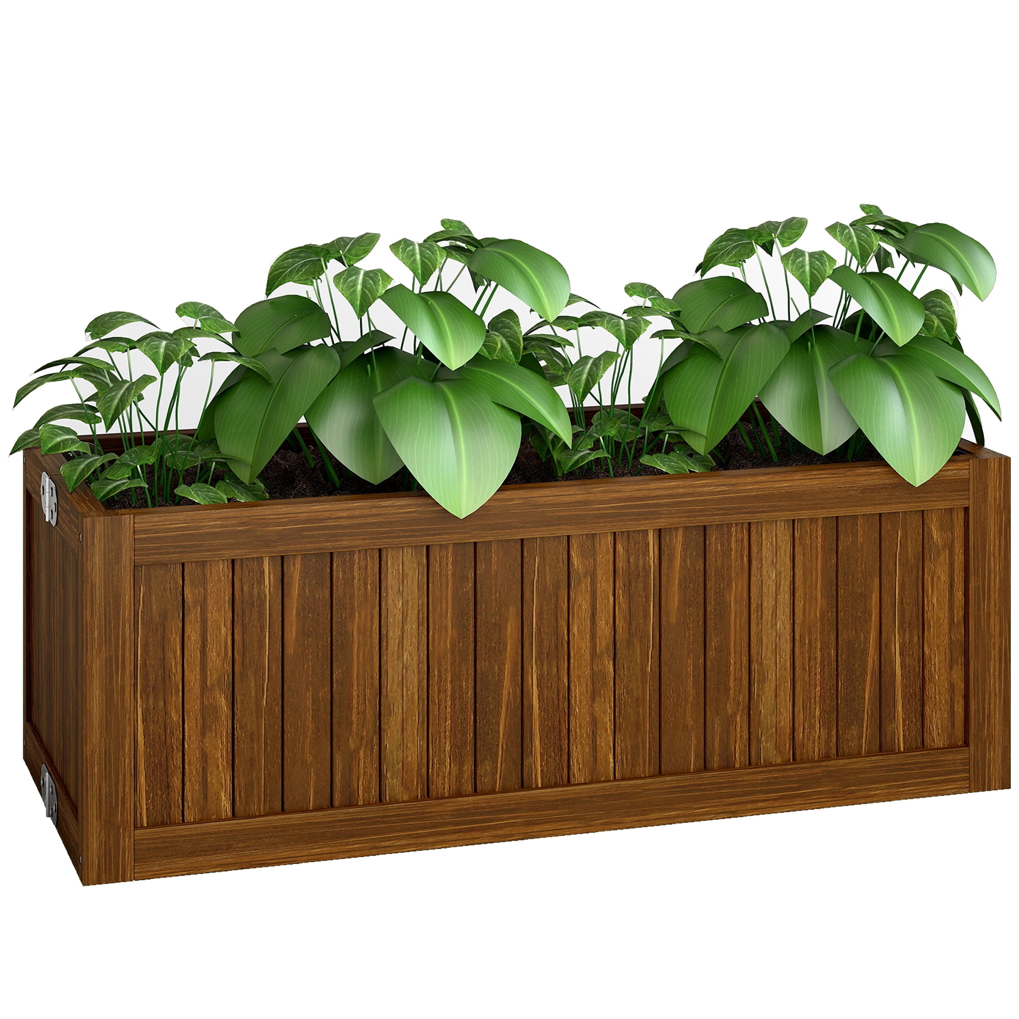 Click here for Outsunny Foldable Raised Garden Bed Elevated Plant... prices