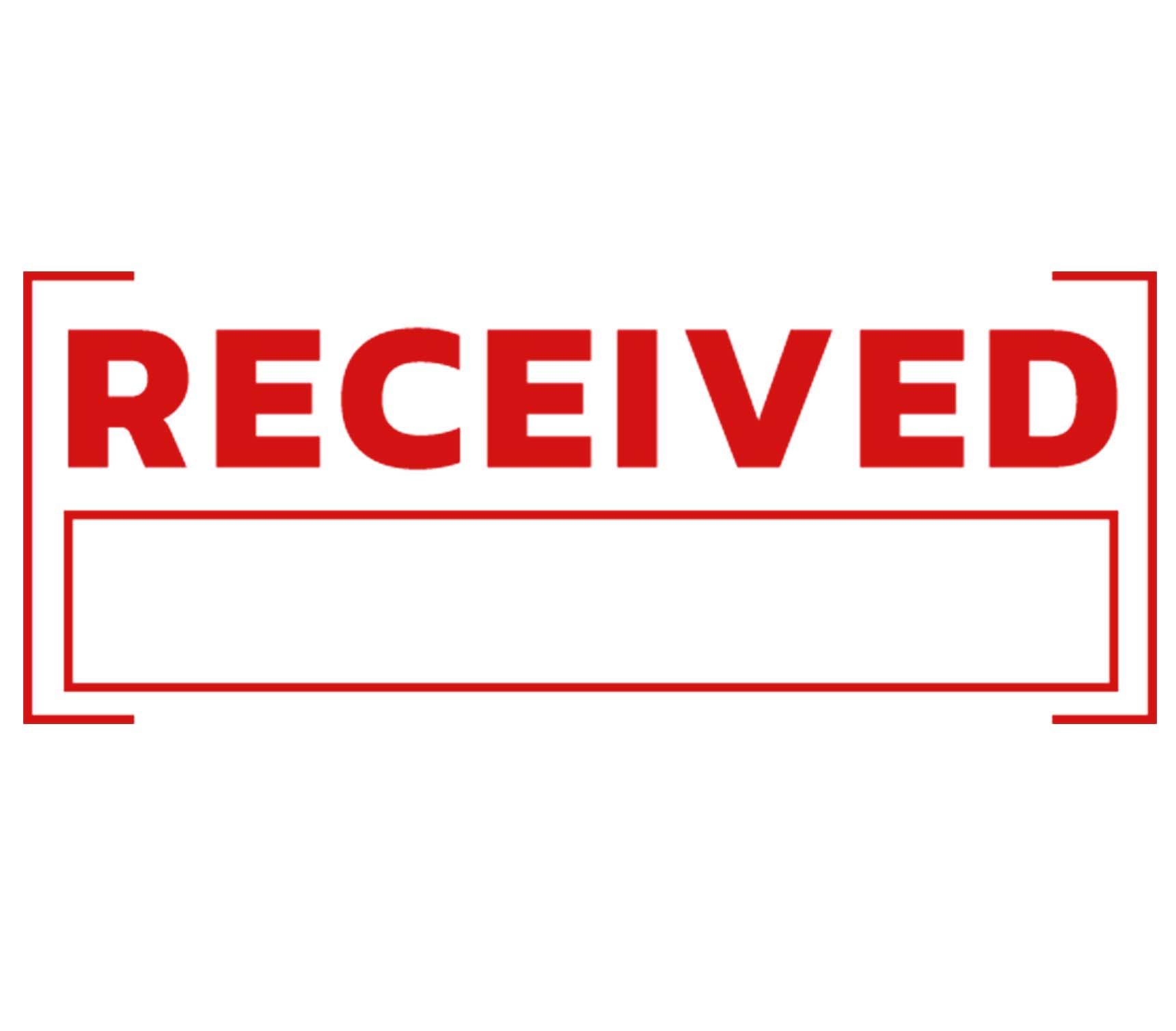 Printtoo Received Self Inking Rubber Stamp Pre-Inked Office Stamp- Home ...