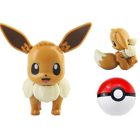 Pokemon Figures Ball Variant Toy Model Pikachu Jenny Turtle Pocket ...