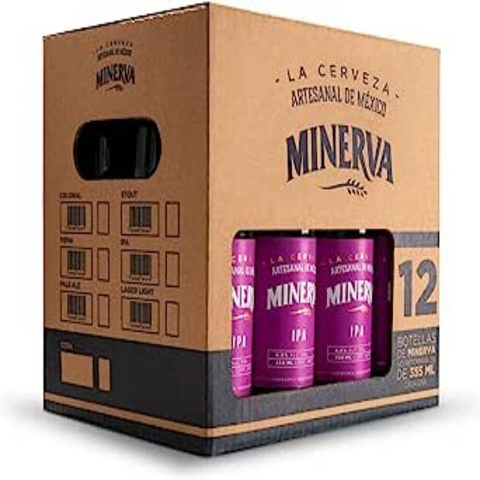 Cerveza Minerva IPA 12 Pack Minerva West Coast IPA | Walmart en línea