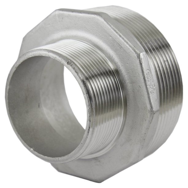 Duda Energy Pipe Fitting & Coupler Reducing Nipple 3" x 2-1/2" Male NPT ...