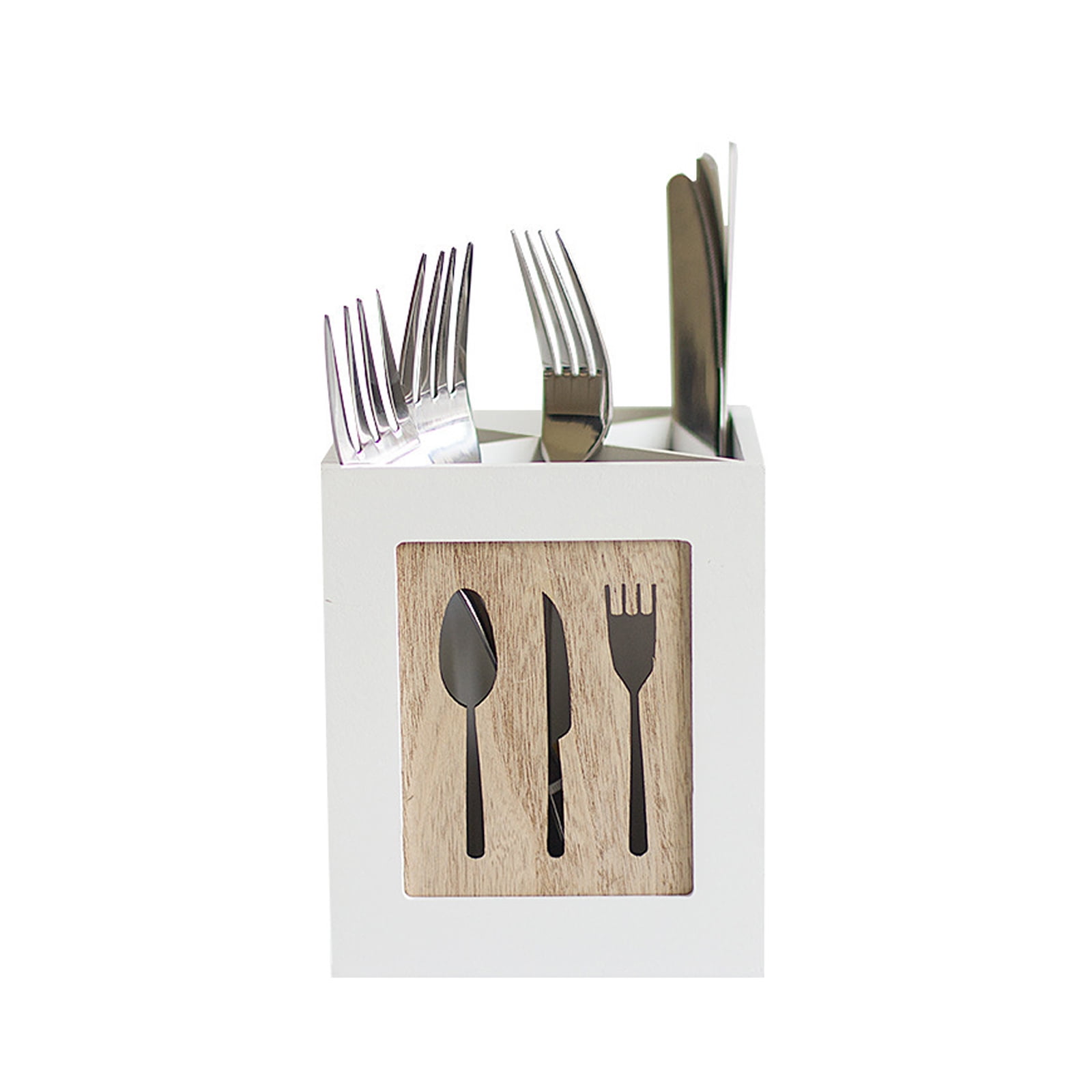 Bamboo Cutlery Storage Box Cutlery Rack Bamboo Cutlery Rack Wooden ...