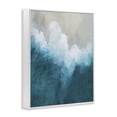 Stupell Industries Aerial Tide Abstraction White Framed Giclee Art ...