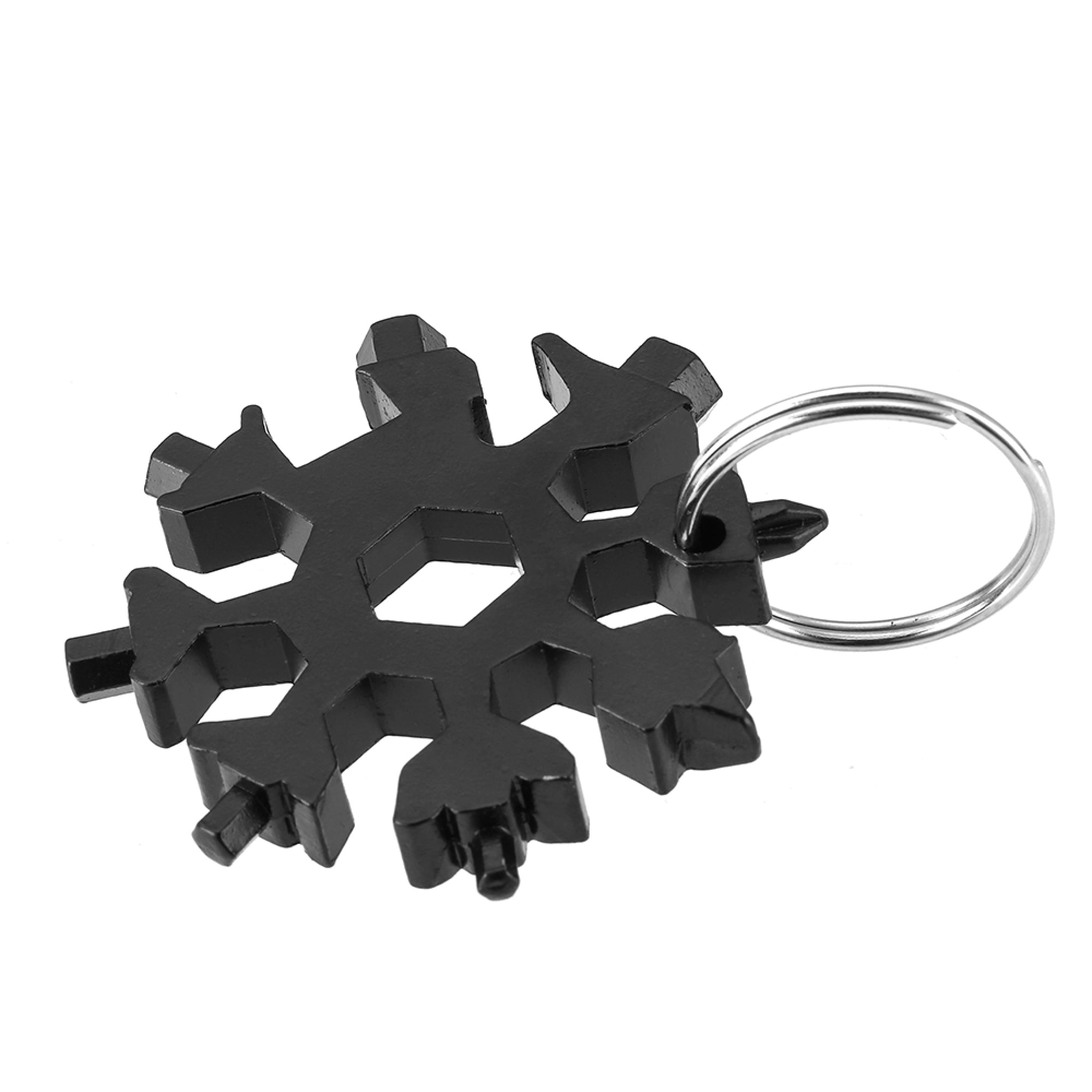 Outdoor 18-in-1 Snowflake Key Chain Multi-Tool Portable Stainless Steel ...