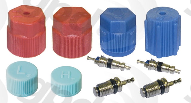 Global A/C System Valve Core and Cap Kit 1311575 - Walmart.com