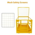 43"x45" Forklift Safety Cage, 1300 LBS Capacity Forklift Work Platform ...