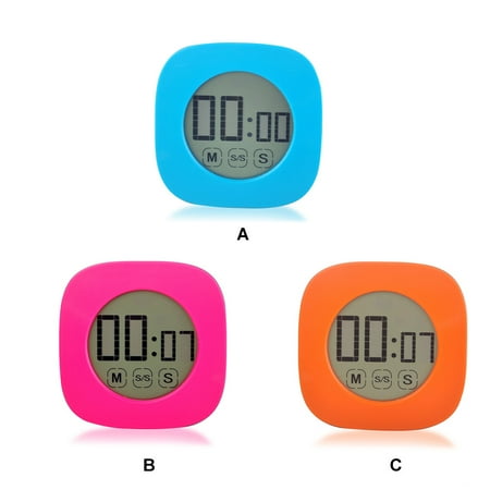 Countdown Timer Study Digital Display Count Up Operated Stopwatch Touch ...
