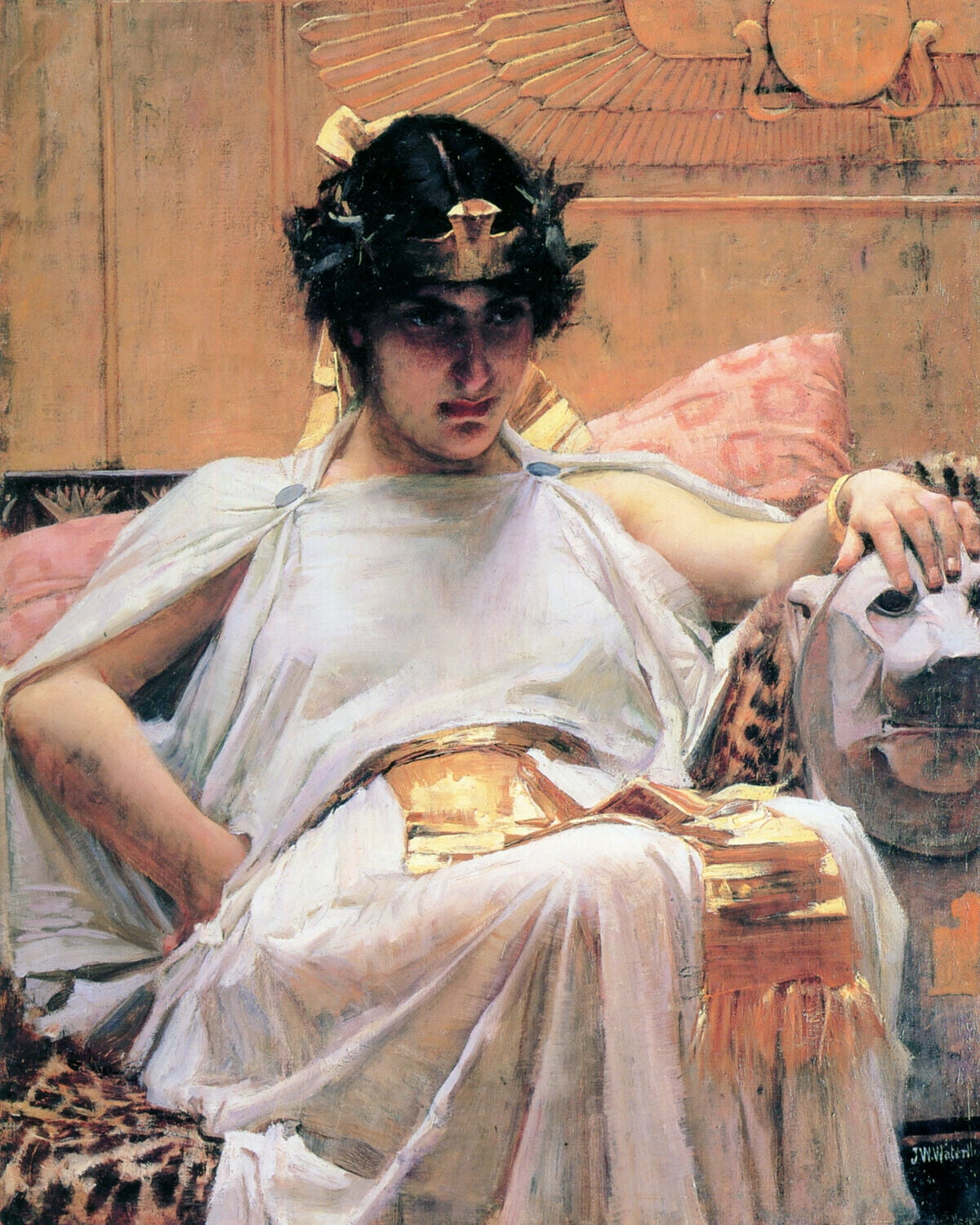 Cleopatra - CANVAS OR PRINT WALL ART - Walmart.com