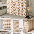Bathroom Shower Curtain Halloween Ghost Pumpkin Moon Seamless ...