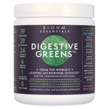 Amazing Grass, Greens Blend Antioxidant, Sweet Berry, 7.4 oz, 30 ...