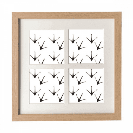 Chicken Claw Footprint Outline Protect Animal Frame Wall Tabletop ...