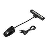 WALFRONT Portable 10 LED Clip-on Music Stand Lamp, AC 110V ~220V ...