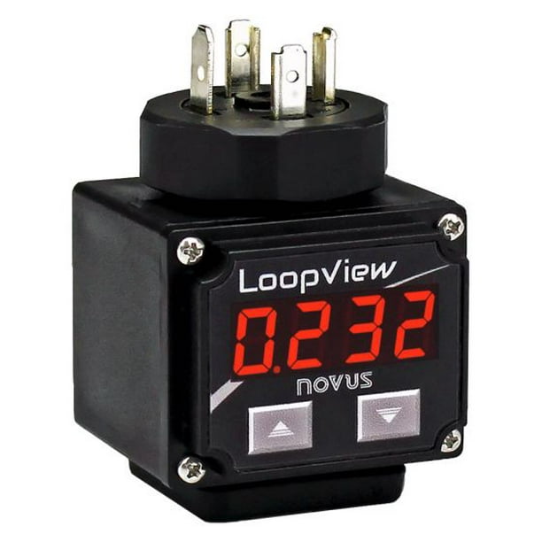 NOVUS 8817000200 LoopView-N DIN43650 4-20mA Loop powered Indicator - Walmart.com