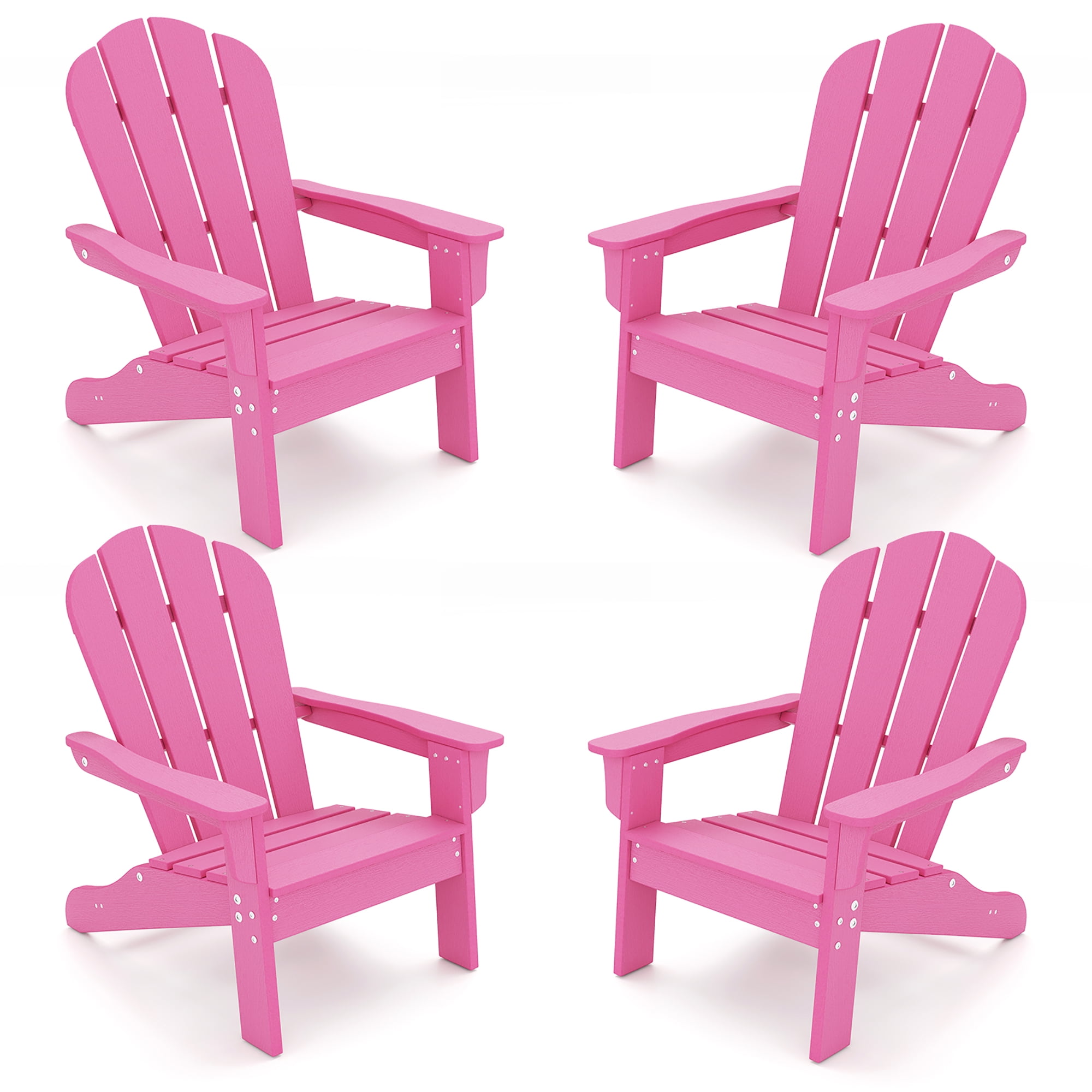 Click here for Gymax 4pcs Kids Adirondack Chair All-Weather Hdpe... prices