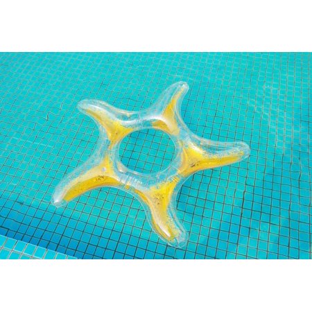 Surrme Swimming Ring Floating Swimming Ring Pink Inflatable Buoy Swim ...