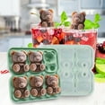XYAIYT Teddy Bear Ice Mold for Drinks Create Shapes for Whiskey ...