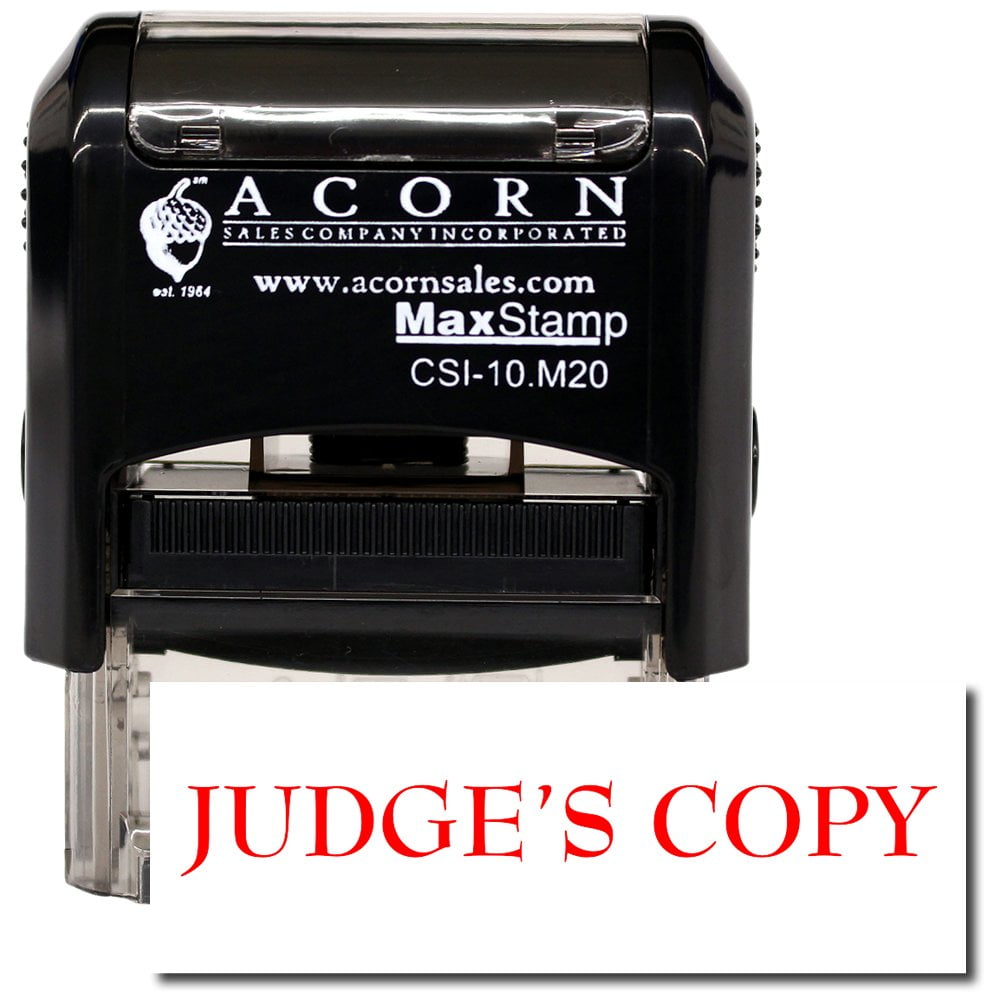 Self-Inking Judges Copy Stamp - Walmart.com