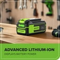 Greenworks 40V 4.0Ah Lithium-Ion High-Power Battery(Genuine Battery ...