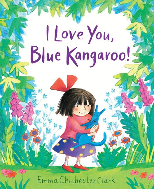 I Love You Blue Kangaroo (Board Book) - Walmart.com