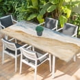 Abstract Beach Ocean Fitted Rectangle Tablecloth 32" x 96" Summer ...
