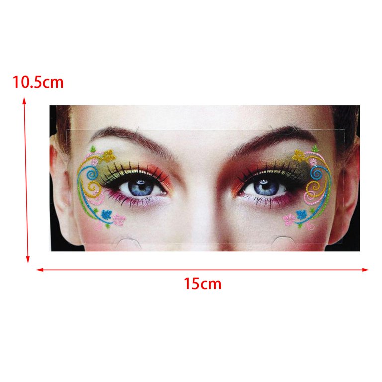 Eye Makeup Decals Stickers | Saubhaya Makeup