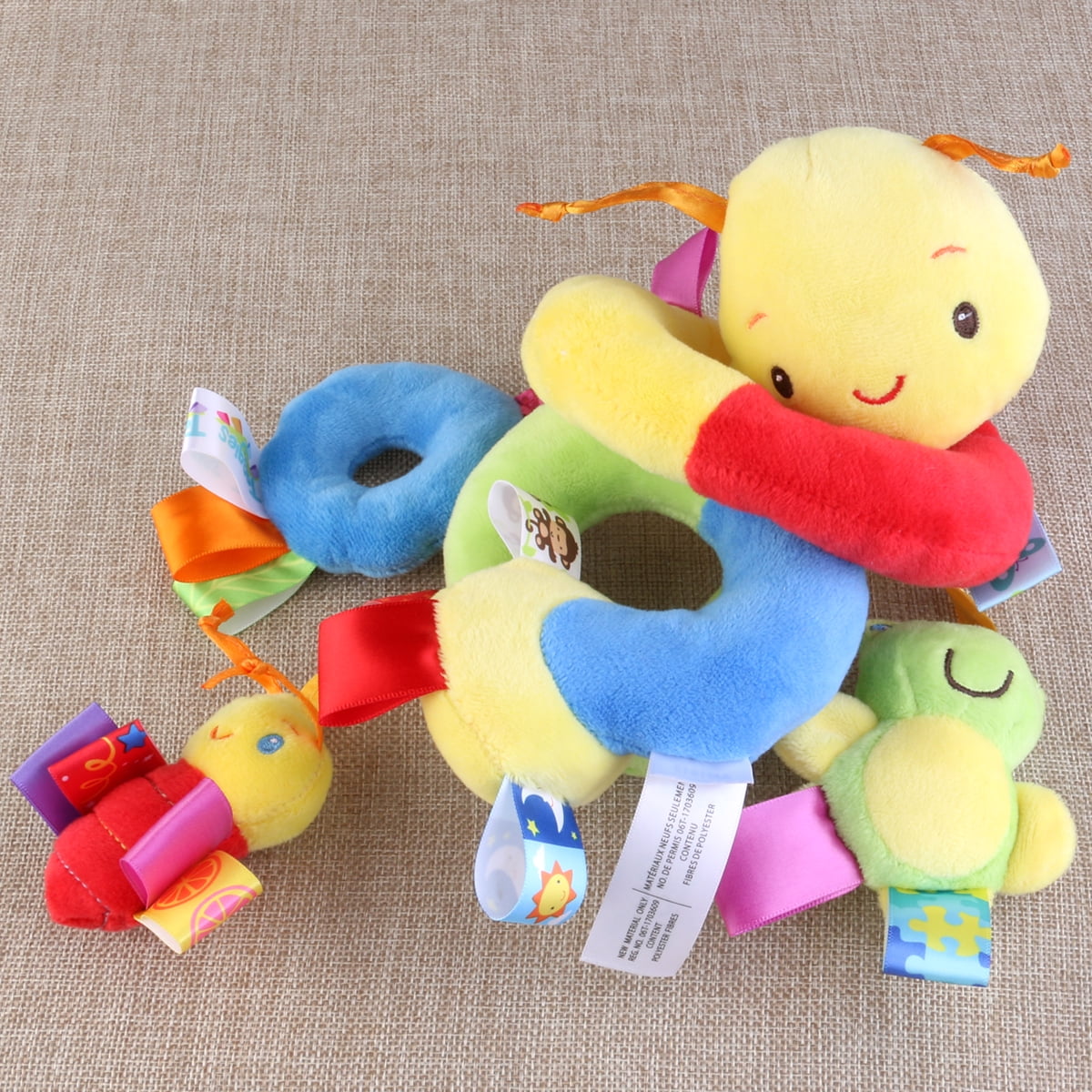 Pixnor Kid Baby Crib Cot Pram Hanging Rattles Spiral Stroller & Car ...